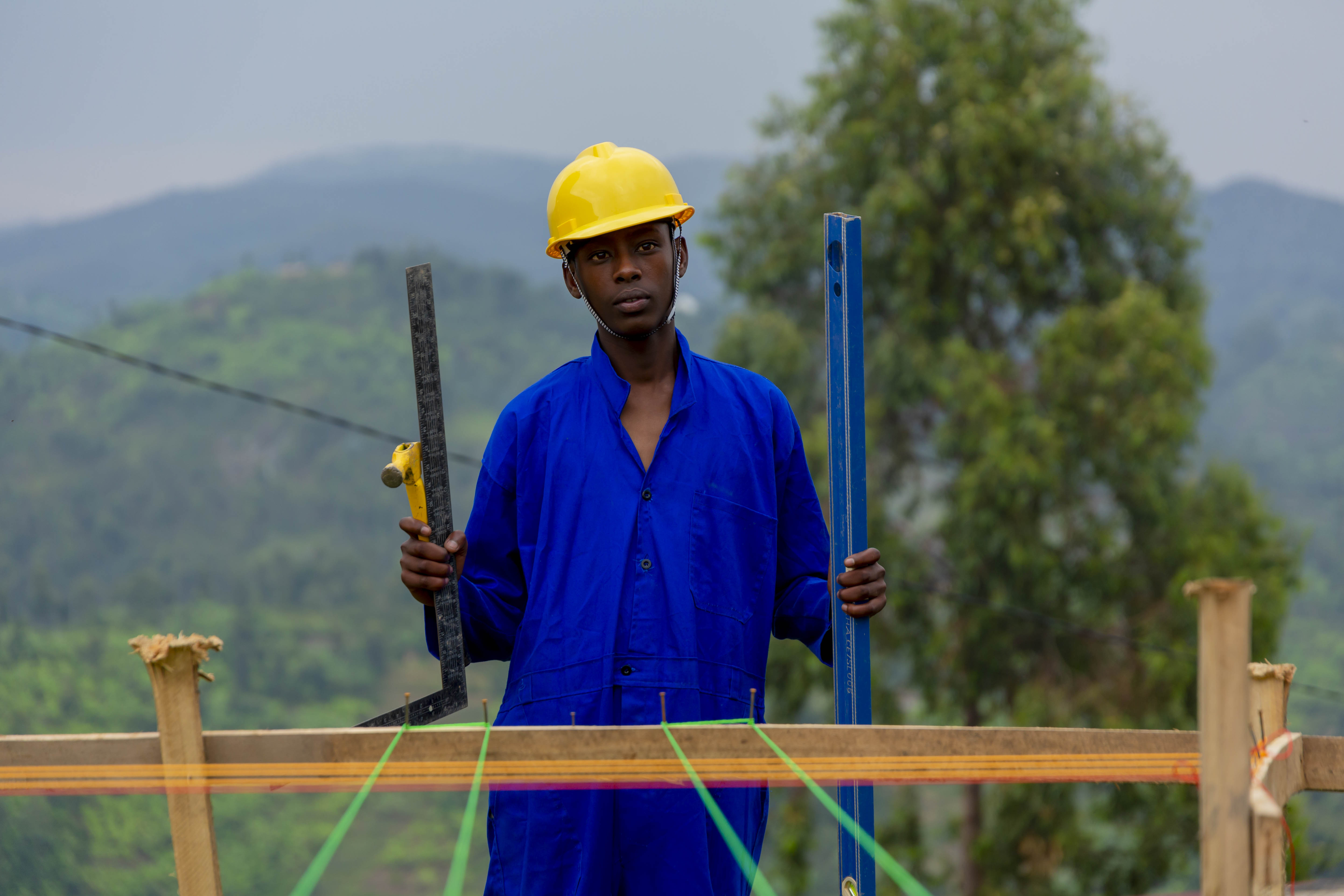 Meet David, a KHA Masonry Student! | Arise Rwanda